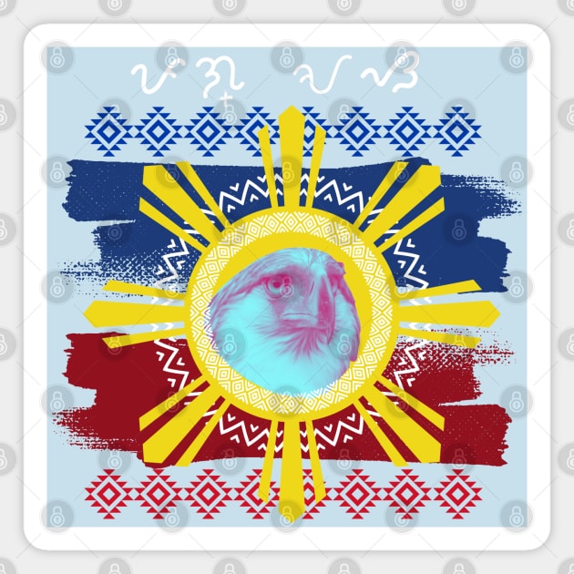 Philippine Eagle Sun with Baybayin Script Pag-asa (Hope) - Philippines ...